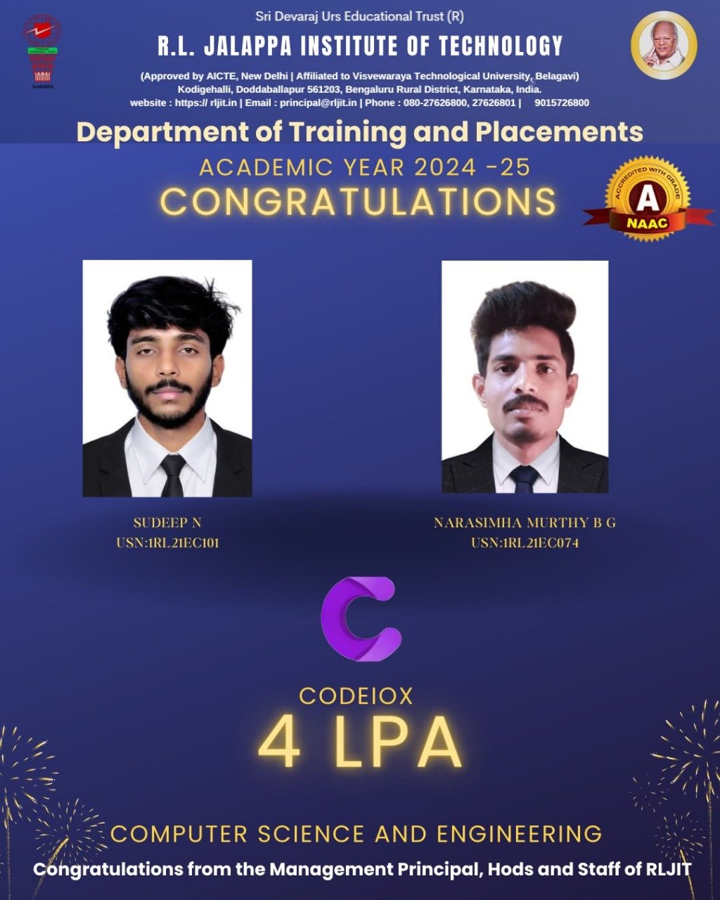 Placements Cell - R.L.Jalappa Institute Of Technology College in ...